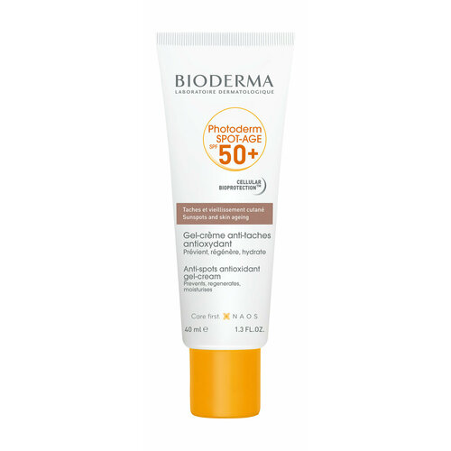 BIODERMA LABORATOIRE DERMATOLOGIQUE Фотодерм крем против пигментации и морщин SPF 50+, 40мл