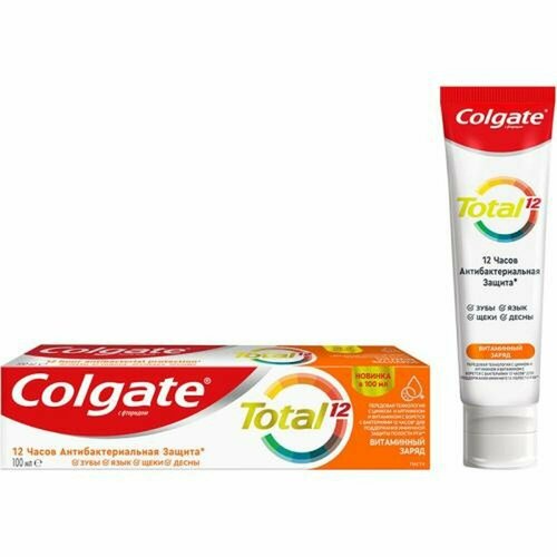 Паста зубная Colgate Total 12 Витаминный заряд