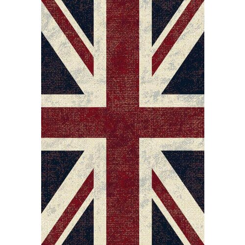 Ragolle Ковер ворс вискоза-хлопок ROYAL PALACE 14793 6010 Британский Флаг 1.95x3 м.