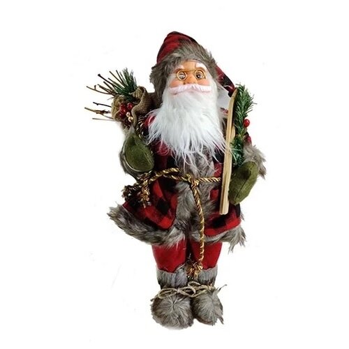 Фигурка Ausini Дед Мороз DY-121721, 46 см, красный