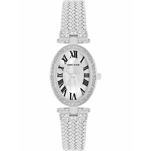 Наручные часы ANNE KLEIN 4023MPSV, белый, серебряный