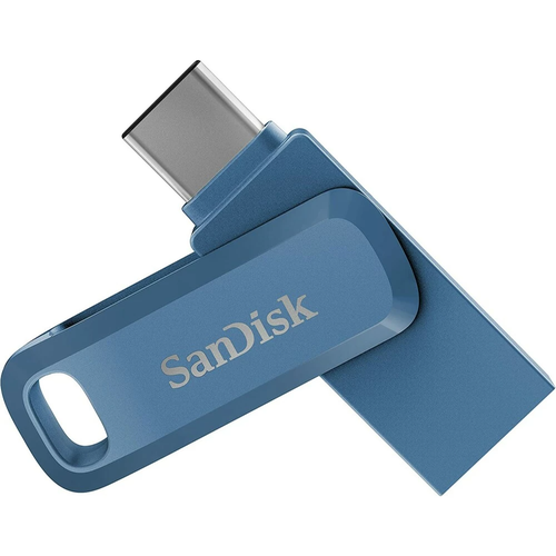 SanDisk Флеш накопитель SanDisk Ultra Dual Drive Go 128GB, USB 3.1 - USB Type-C, Blue