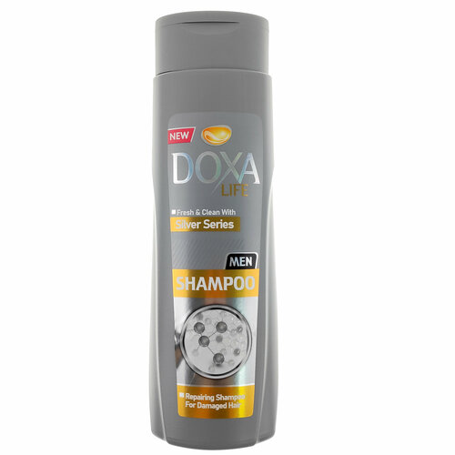 Шампунь DOXA LIFE FOR MEN восстанавливающий, для ослабленных, жирных волос, мужской, 600 мл