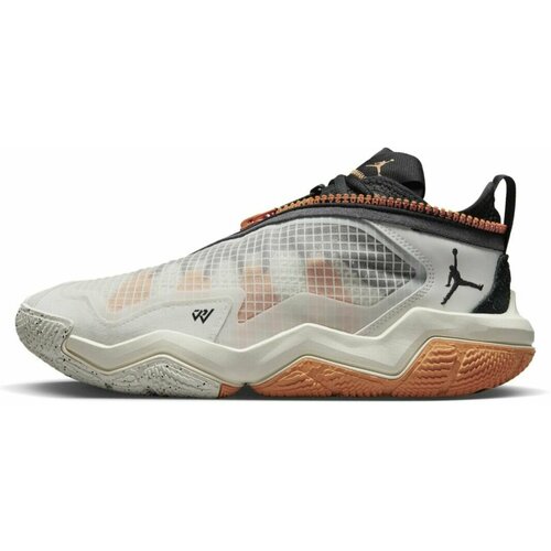Кроссовки NIKE Nike JORDAN WHY NOT .6, размер 6.5 US, белый, черный