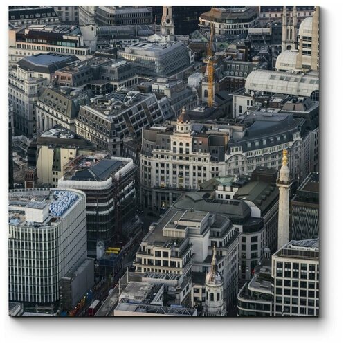 Модульная картина Вечерний Лондон с высоты 90x90