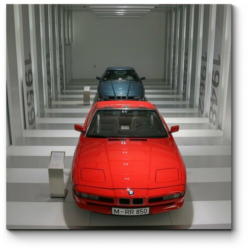 Модульная картина Музей BMW в Мюнхене30x30