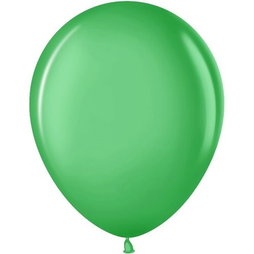 Шар (12'/30 см) Зеленый, пастель, 15 шт.