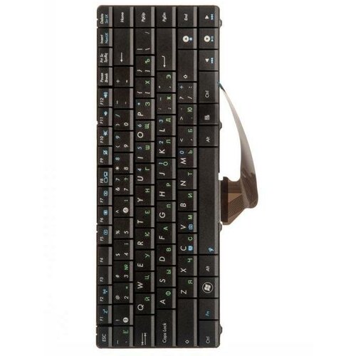Клавиатура (keyboard) для ноутбука Asus K40, X8, F82, P80, P81, A04GNQW1KRU00-2