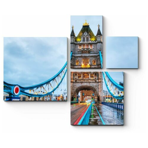 Модульная картина Башня Тауэрского моста, Лондон82x68
