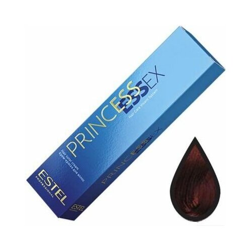 ESTEL Princess Essex крем-краска для волос, 6/5 темно-русый красный, 60 мл