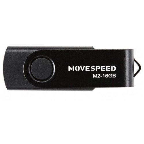 Флешка USB 16GB Move Speed M2 черный