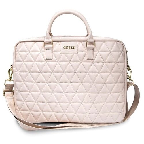 Сумка GUESS Quilted Bag 15" розовый