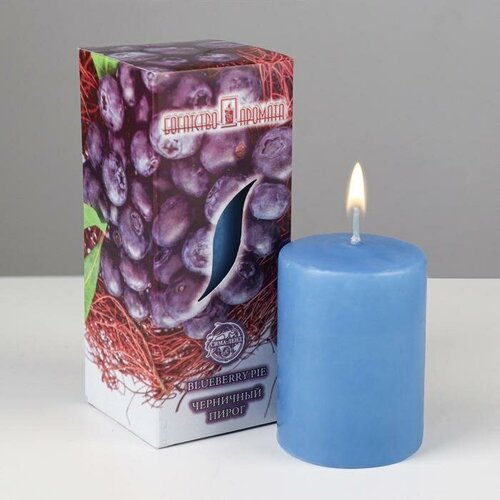 Свеча ароматическая "Кокосовый рай", 4×6 см, в коробке
