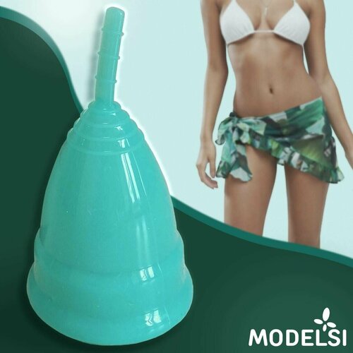 Менструальная чаша ModelSi зеленая
