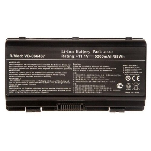 Battery / Аккумулятор для ноутбука Asus X51R 5200mAh 11.1V