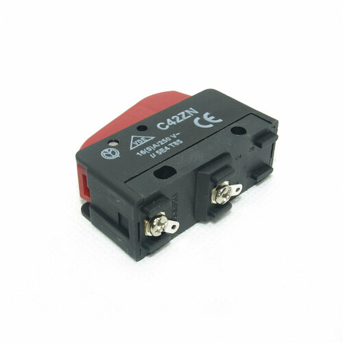 Кнопка подачи пара C42ZN (16 ампер, 250 вольт) для промышленных утюгов.