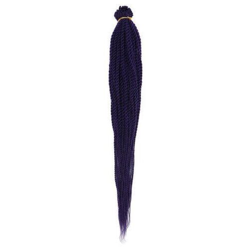 Сенегал твист, 55-60 см, 100 гр (CE), цвет фиолетовый(#Purple)