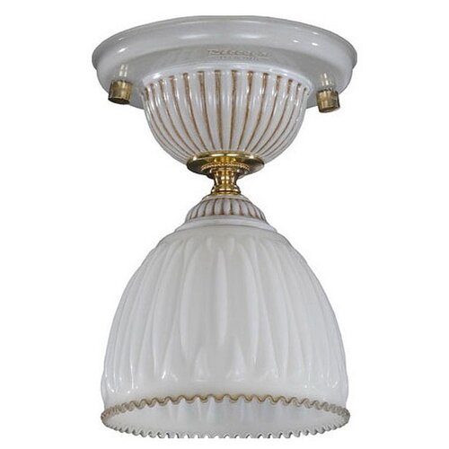 Потолочный светильник Reccagni Angelo PL 9671/1, E27, 60 Вт, кол-во ламп: 1 шт., цвет: белый