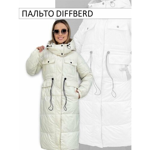 Куртка  Diffberd, размер 44, белый