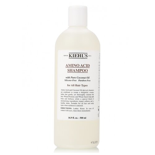 Kiehl's шампунь Amino Acid с аминокислотами для всех типов волос, 500 мл