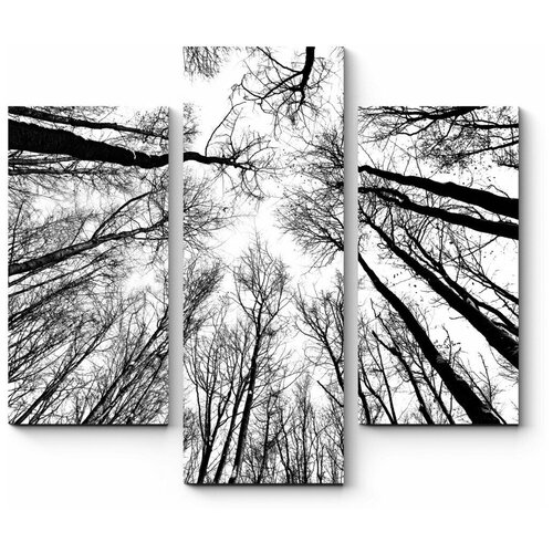 Модульная картина Осенний лес 120x108