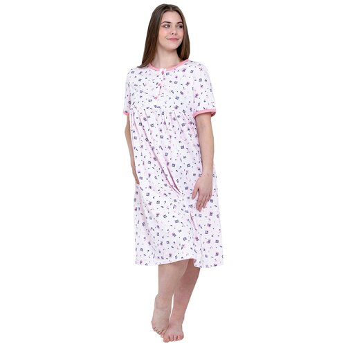 Сорочка  Натали, размер 64, розовый