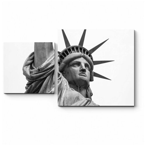 Модульная картина Величественная статуя Свободы 50x30