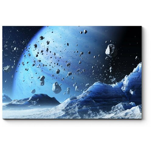 Модульная картина Метеоритный дождь 120x80