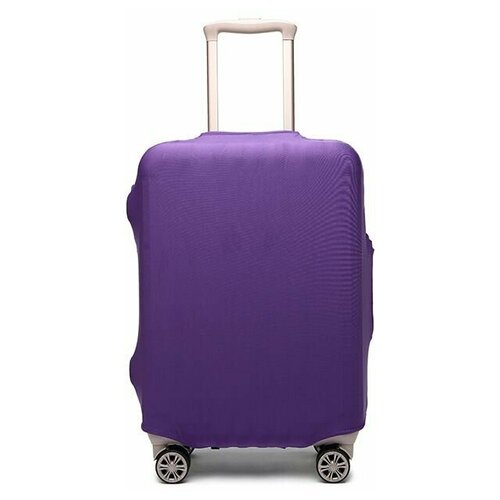 Чехол для чемодана , размер L, фиолетовый
