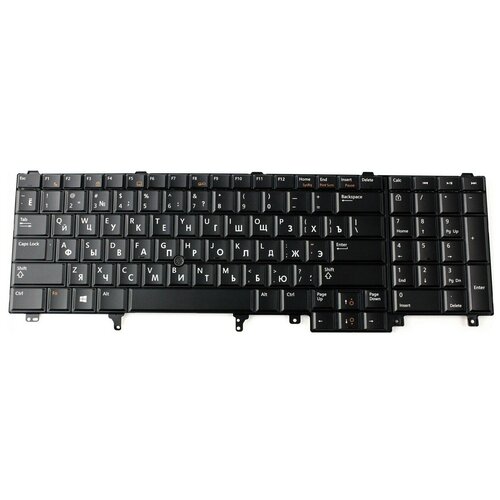 Клавиатура для ноутбука Dell E6520 E5520 P/n: NSK-DWAUF, NSK-DW0UC, MP-10J13SU-6886, 0F1CN4