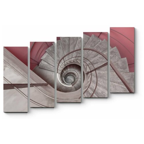 Модульная картина Спиральная лестница 150x105