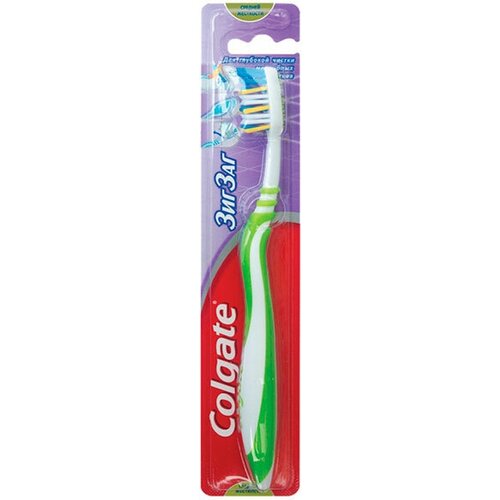 Зубная щетка COLGATE Zig Zag 1шт средней жесткости