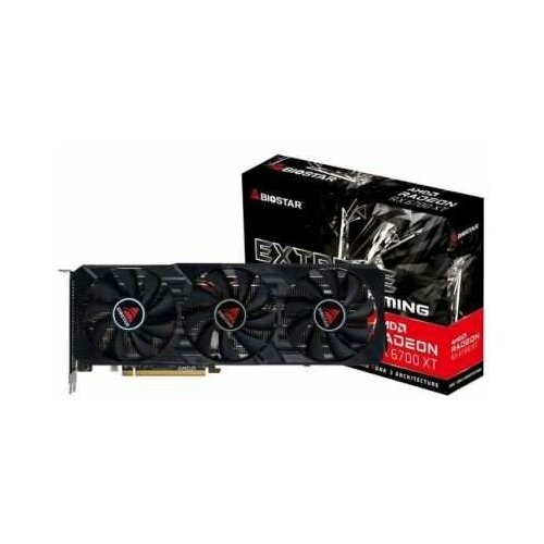 Видеокарта Biostar AMD Radeon RX 6700 XT 12Gb VA67S6TML9