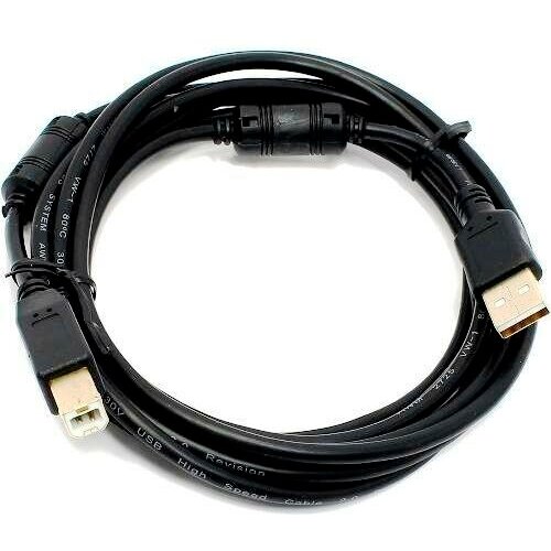 Кабель USB2.0 Am-Bm 5Bites UC5010-018C - 1.8 метра, чёрный