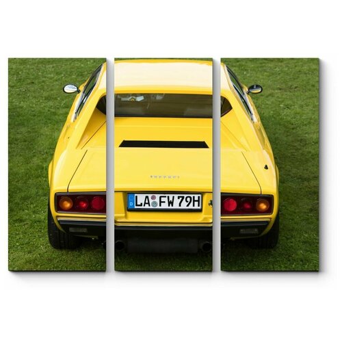 Модульная картина Ferrari Dino 308 GT4 Классический спортивный автомобиль80x57