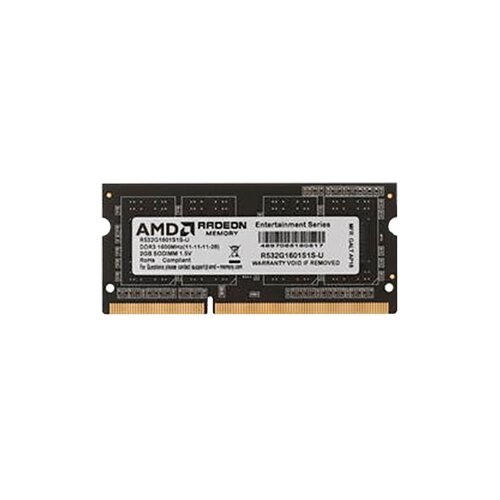 Оперативная память AMD 2 ГБ SODIMM CL11 R532G1601S1S-U