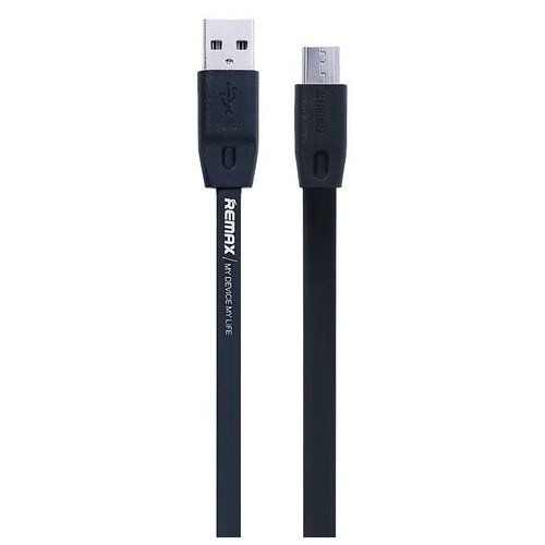 USB кабель REMAX Full Speed Series 2M Cable RC-001m Micro USB черный