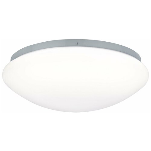 Потолочный светильник Paulmann Leonis 70724, 9.5 Вт, кол-во ламп: 1 шт., 4000 К, цвет арматуры: серебристый, цвет плафона: белый