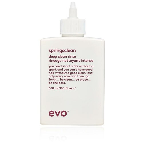 Evo Springsclean deep clean rinse [генеральная уборка] крем глубокой очистки для вьющихся и кудрявых волос, 300 мл