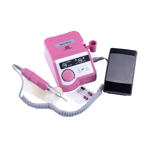 Аппарат для маникюра и педикюра TNL Professional МР-18, 35000 об/мин, розовый