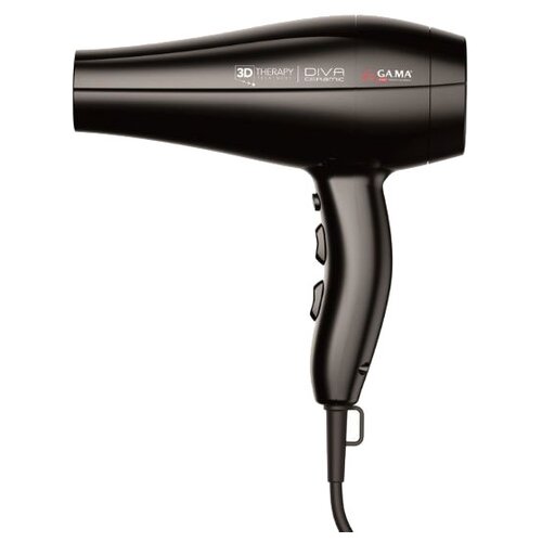 Фен GA.MA Diva 3D Therapy (GH3536), black