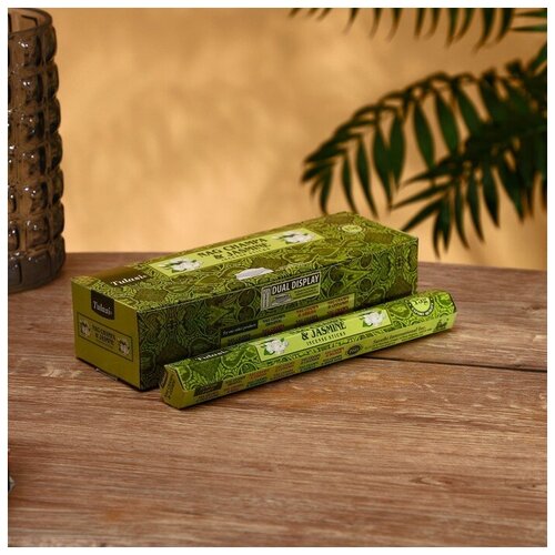 Благовония NAG CHAMPA "Tulasi" 15 аромапалочек Jasmine