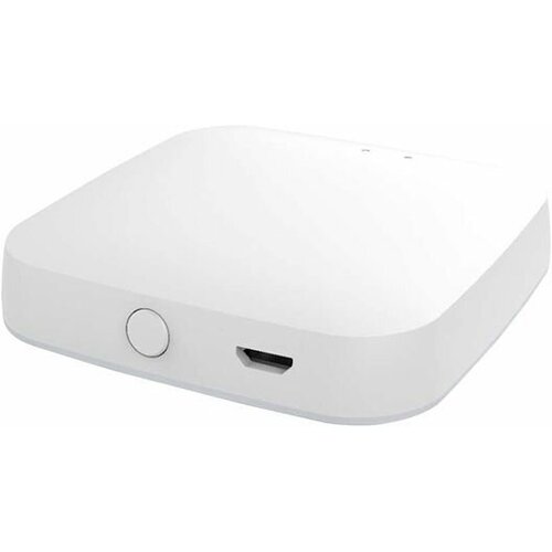 Bluetooth Шлюз MOES Multi-mode Gateway MHUB, LAN & Wi-Fi 2.4GHz, Wi-Fi 2.4GHz & ZigBee & BLE & Mesh, USB, белый