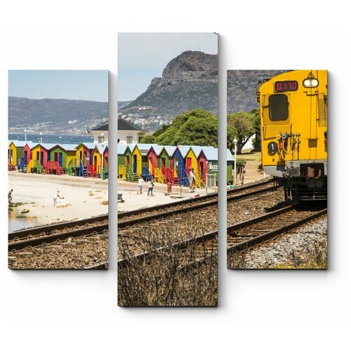 Модульная картина Курс на Кейптаун!100x90