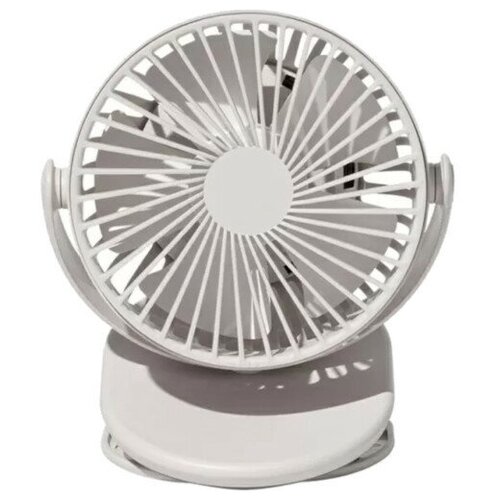 Портативный вентилятор на клипсе SOLOVE clip electric fan 2000mAh 3 Speed Type-C Серый (F3 Grey RUS)