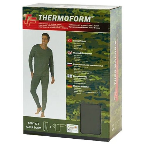 Комплект термобелья Thermoform, размер M 46-48, хаки