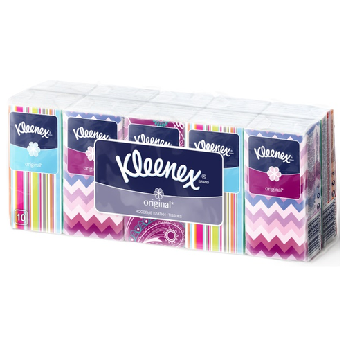 Платочки носовые Kleenex "Original", 10 штук