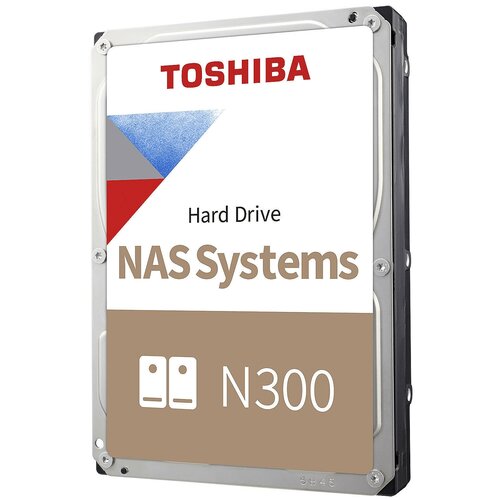 Жесткий диск Toshiba 8Tb HDWG480UZSVA N300 (7200rpm) Bulk