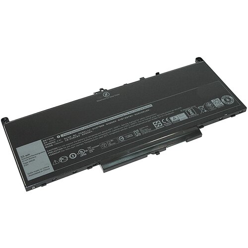 Аккумулятор для ноутбука Dell Latitude 12 E7270 E7470 ( J60J5 ) 7.6V 7080mAh 55Wh