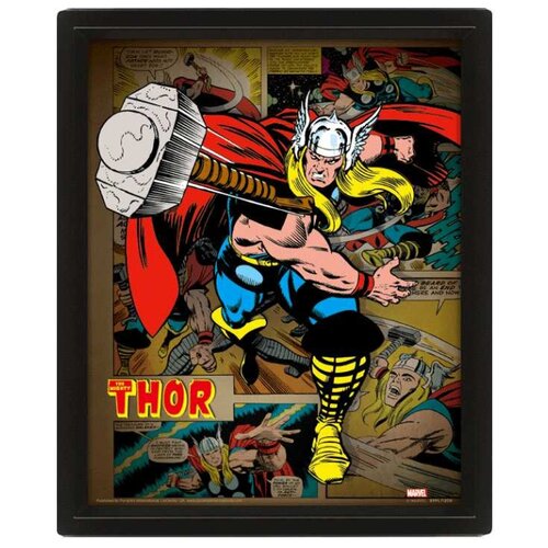 3D Постер Marvel Comics: Thor Hammer